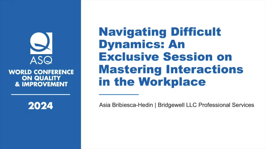 Navigating Difficult Dynamics: An Exclusive Session on Mastering Interactions in the Workplace