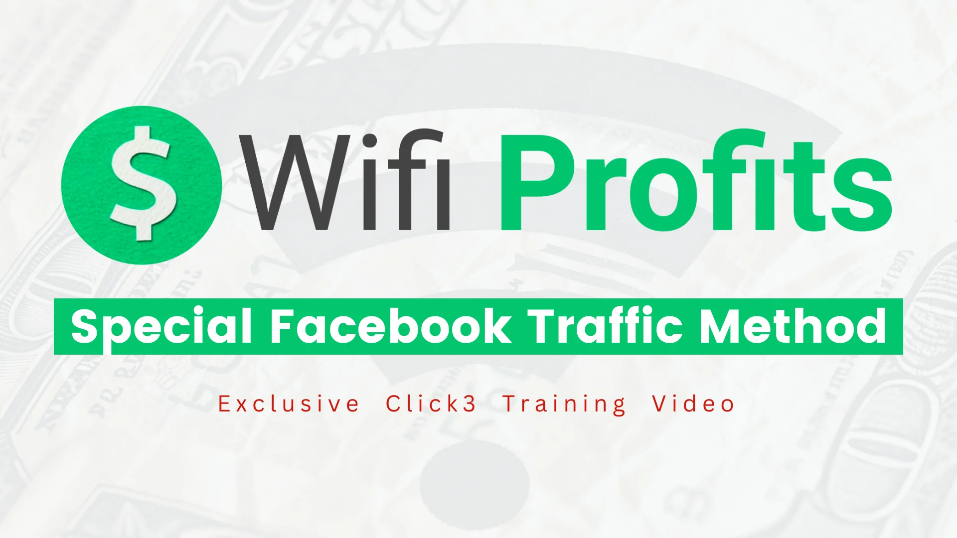 Special Facebook Traffic Method.