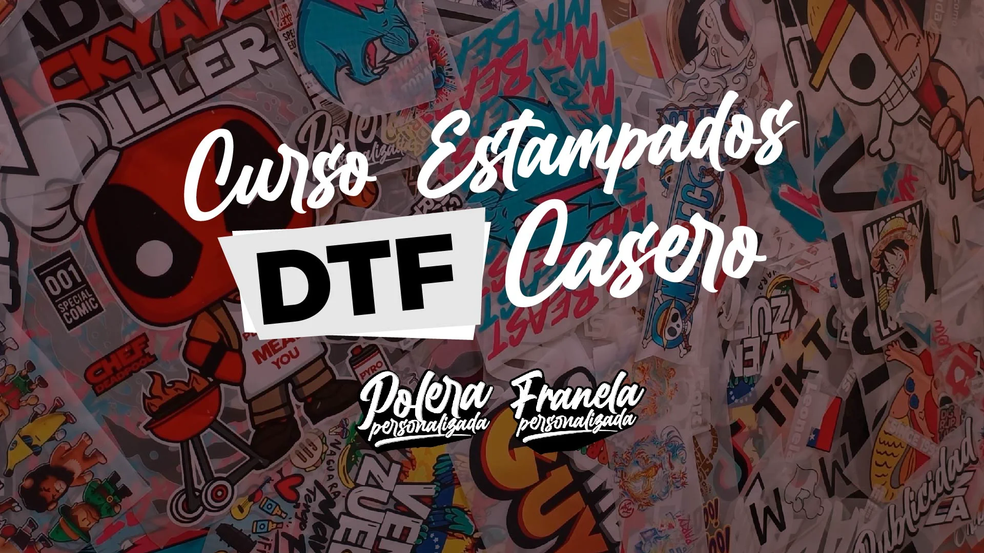 Curso de Estampados DTF