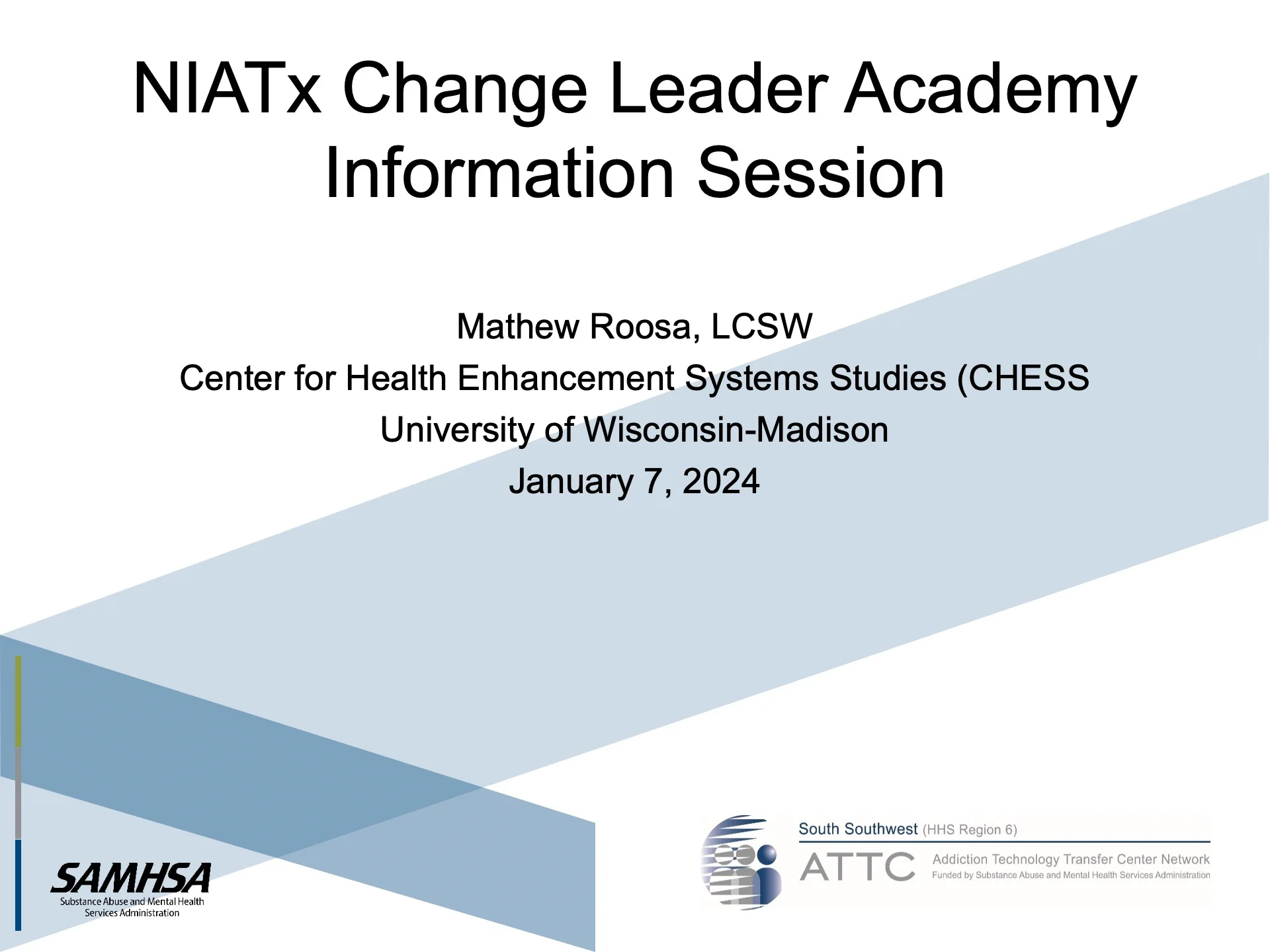 NIATx Info Session 1/7/2025