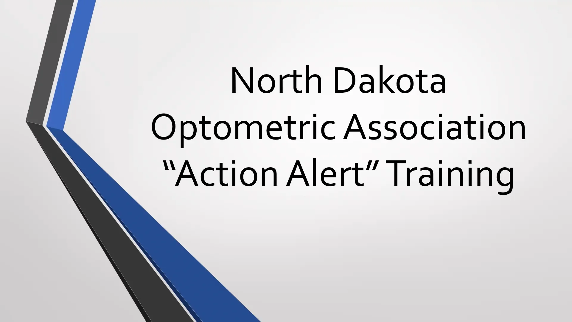 NDOA Legislative Action Alert Training