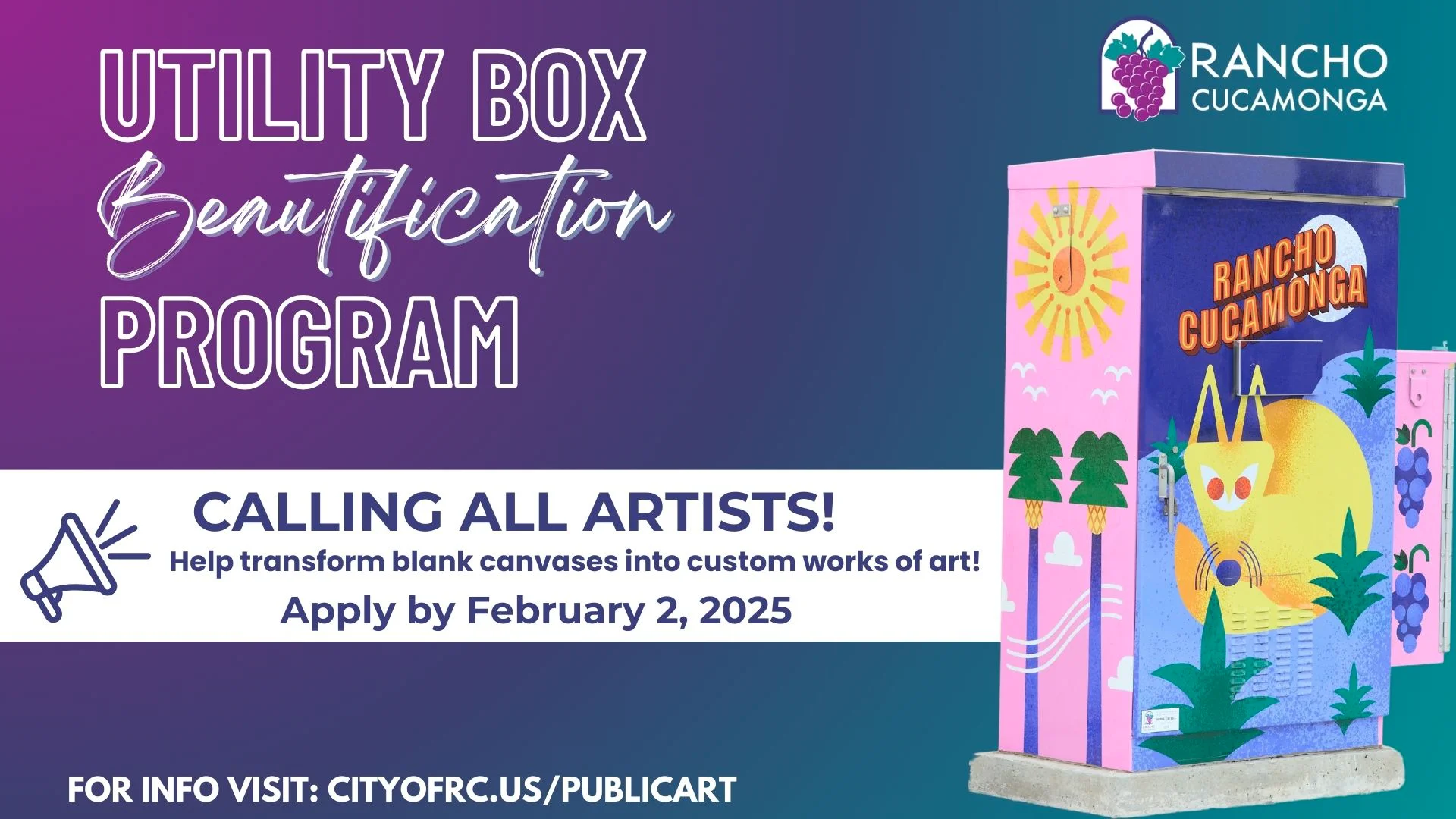 Utility Box Beautification Program - How to apply video