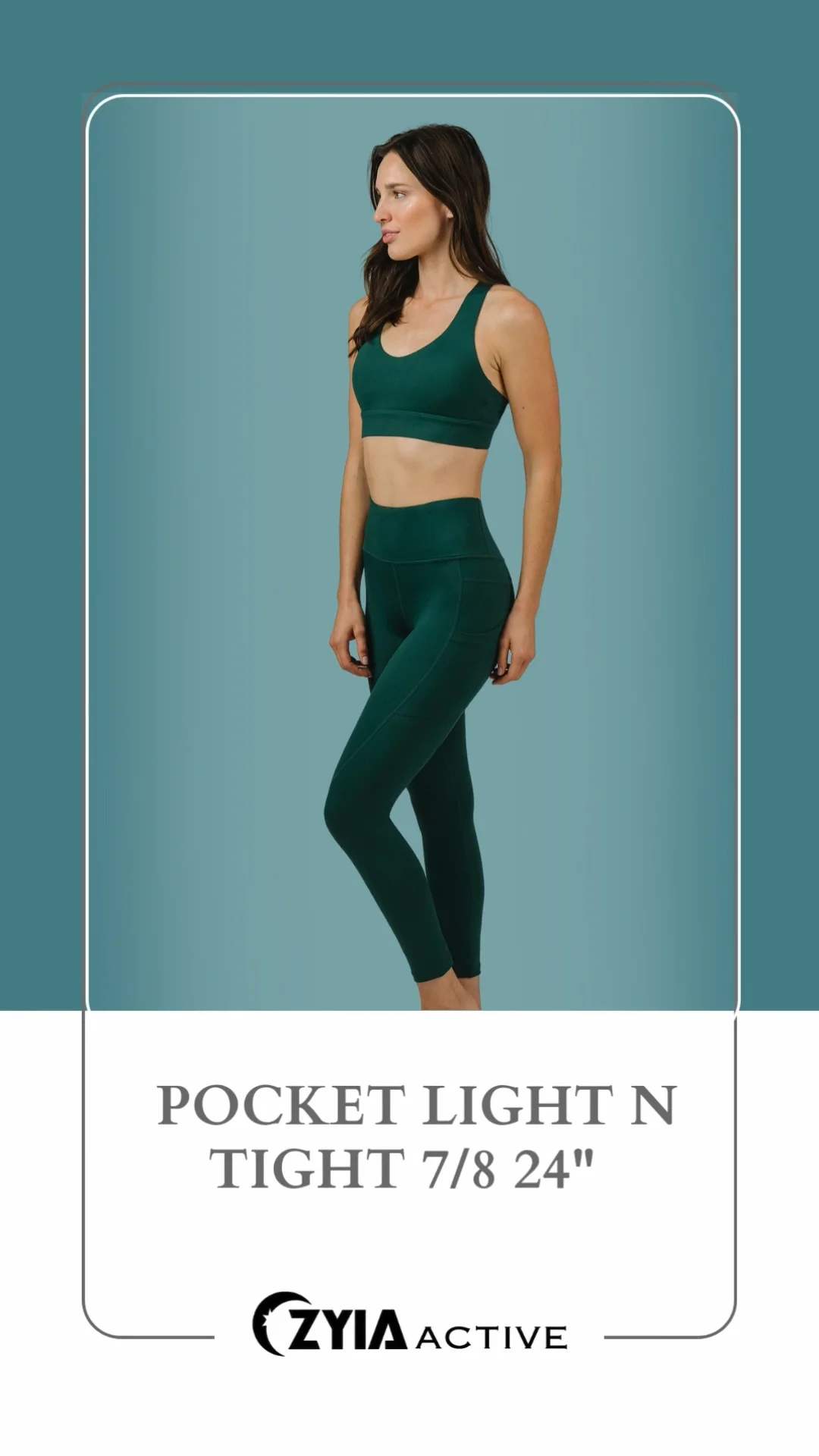 Pocket Light n Tight 7/8 24" | Bottle Green #8087