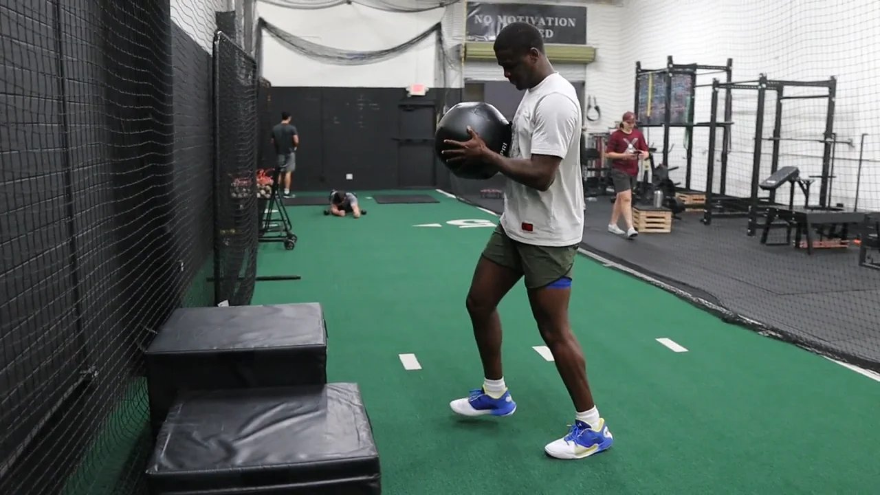 Loaded Vert to box Jump