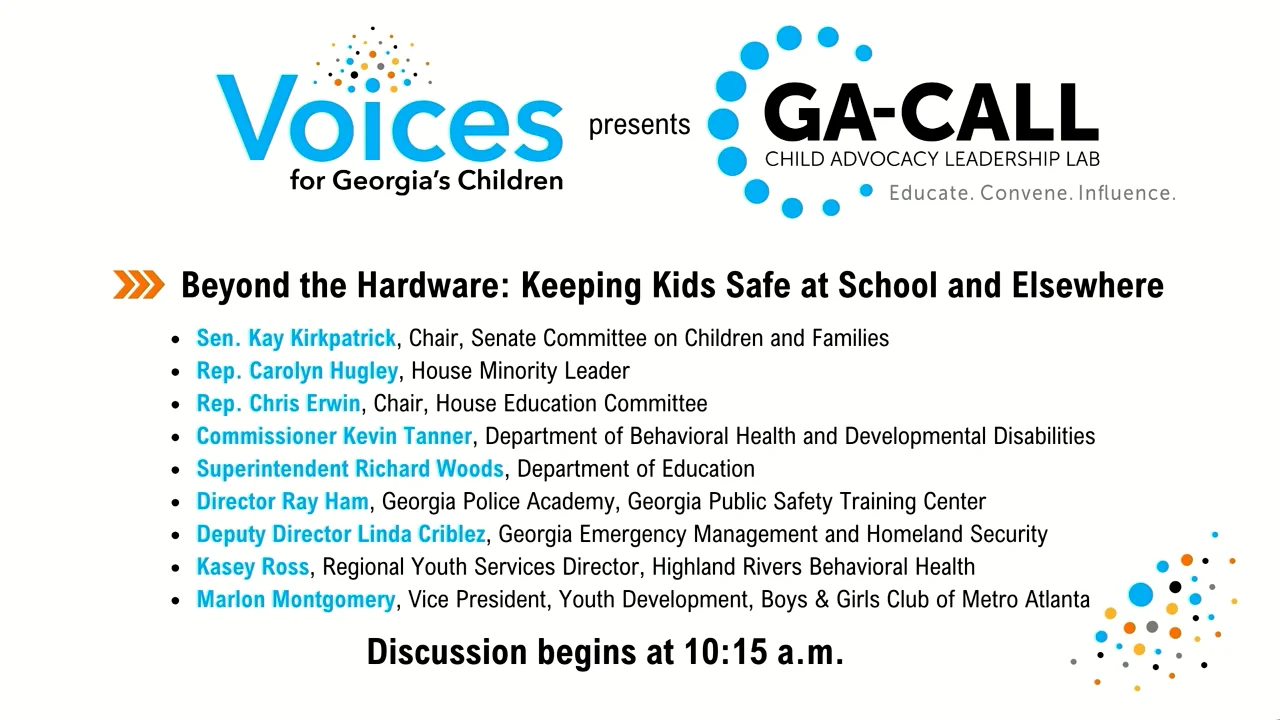 GA-CALL - Beyond the Hardware: Keeping Kids Safe at School and Elsewhere