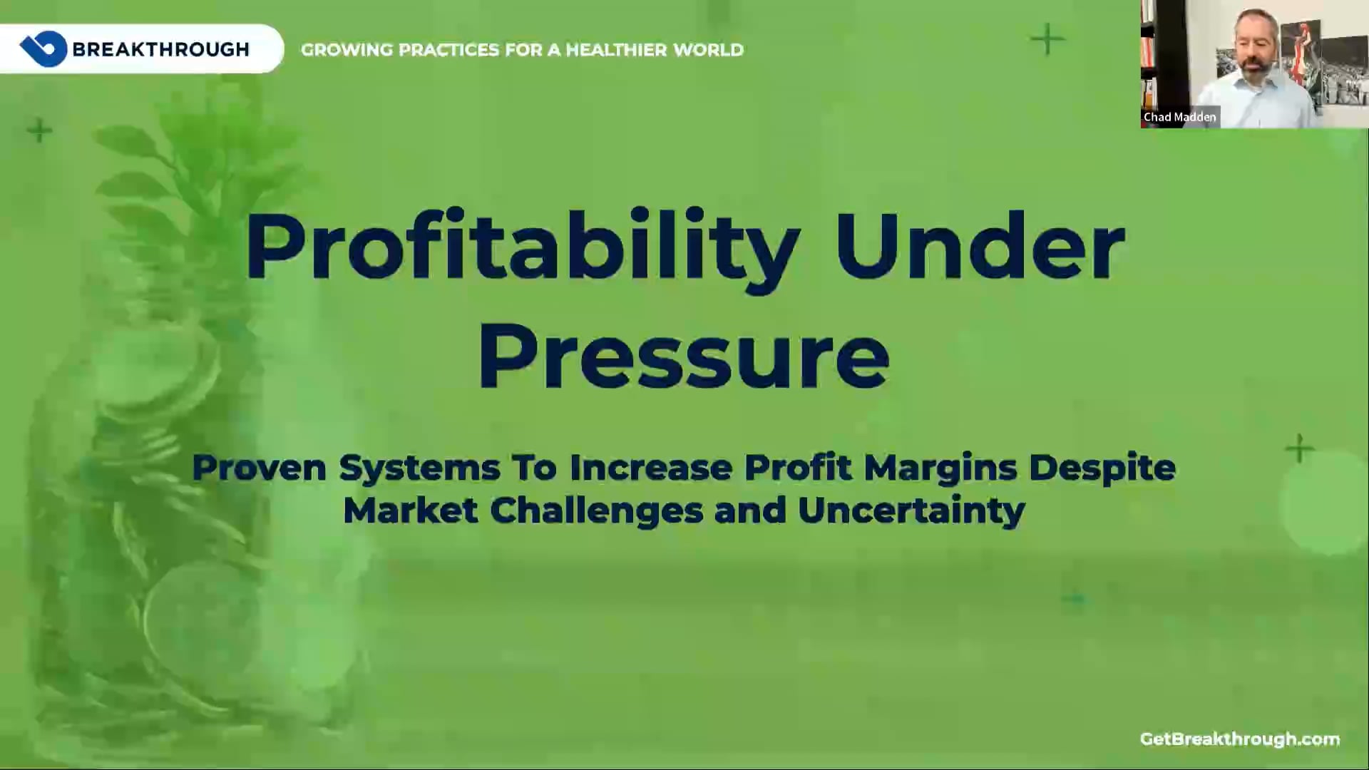 Profitability Under Pressure - How to Get The Most out of The Course ...