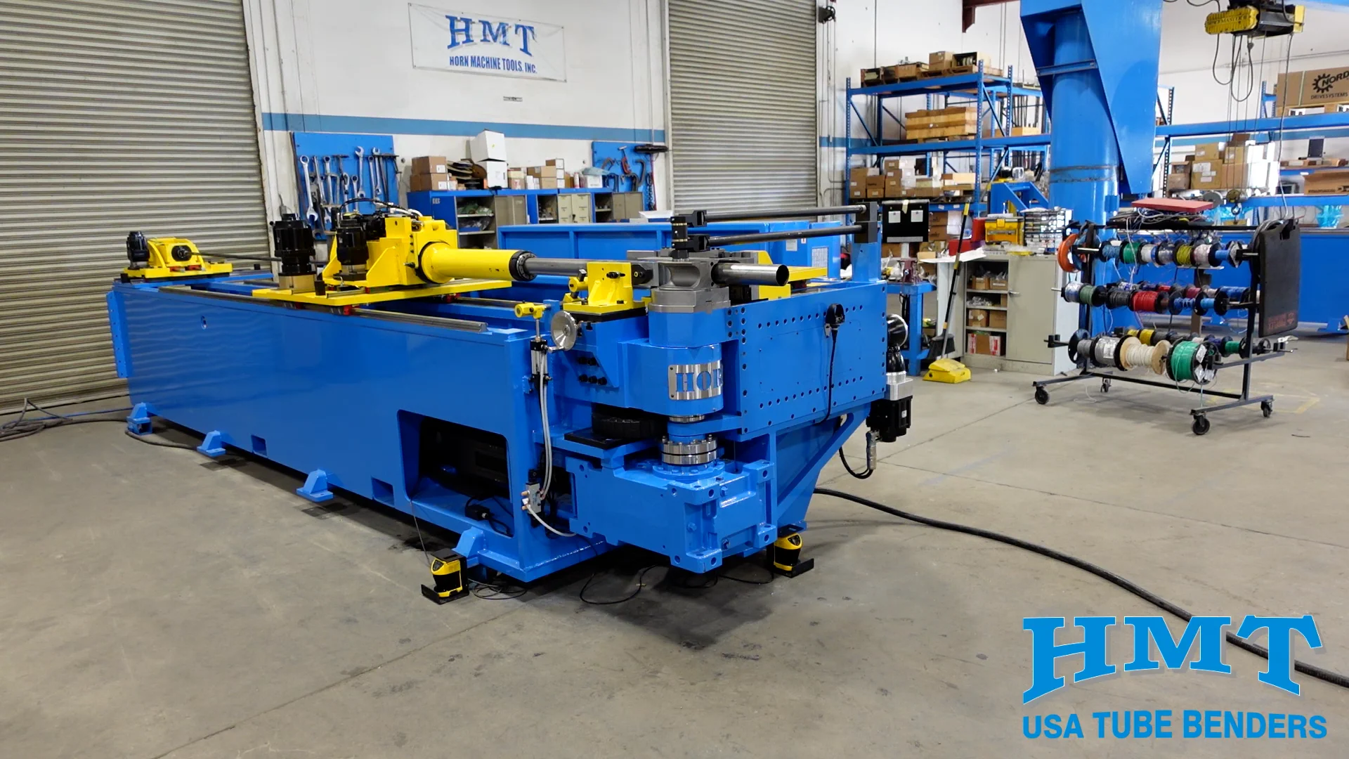 HMT 3.0ECNC-SS All Electric Single-Stack CNC Tube Bender