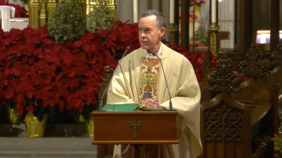 Catholic Faith Network - Mass from St. Patrick's Cathedral - January 9 ...