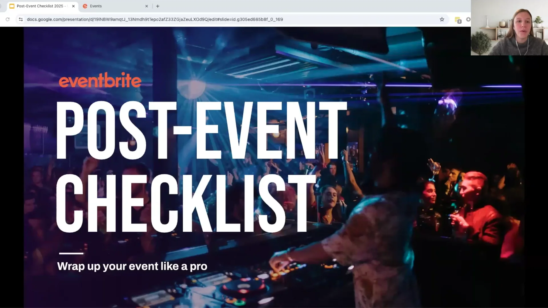 Post-Event Checklist