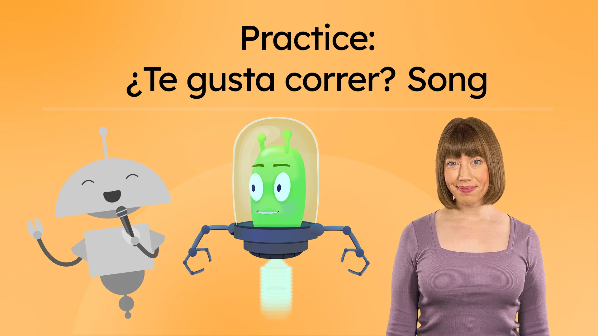 Practice: ¿Te gusta correr? Song