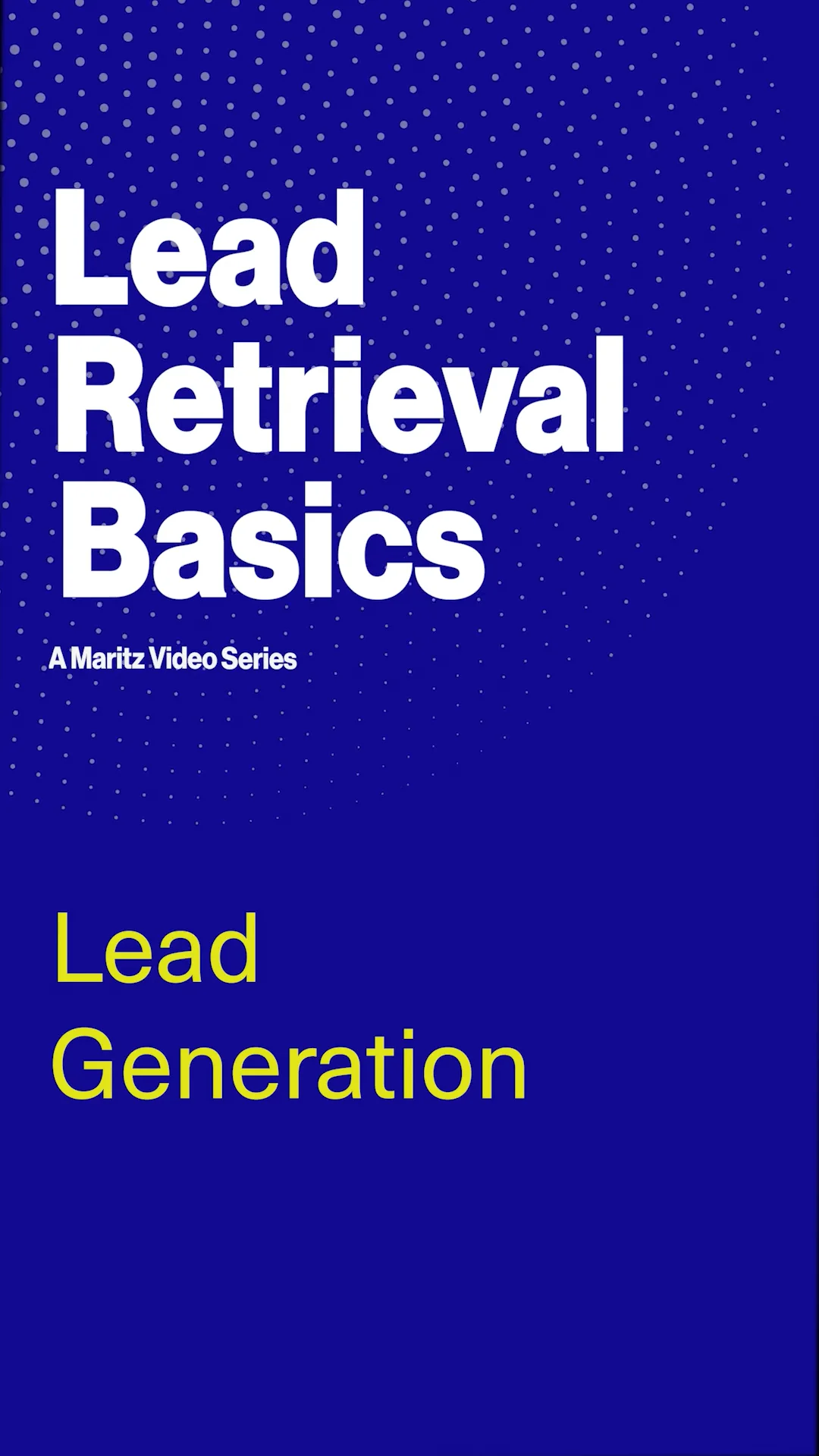 Maritz Lead Generation