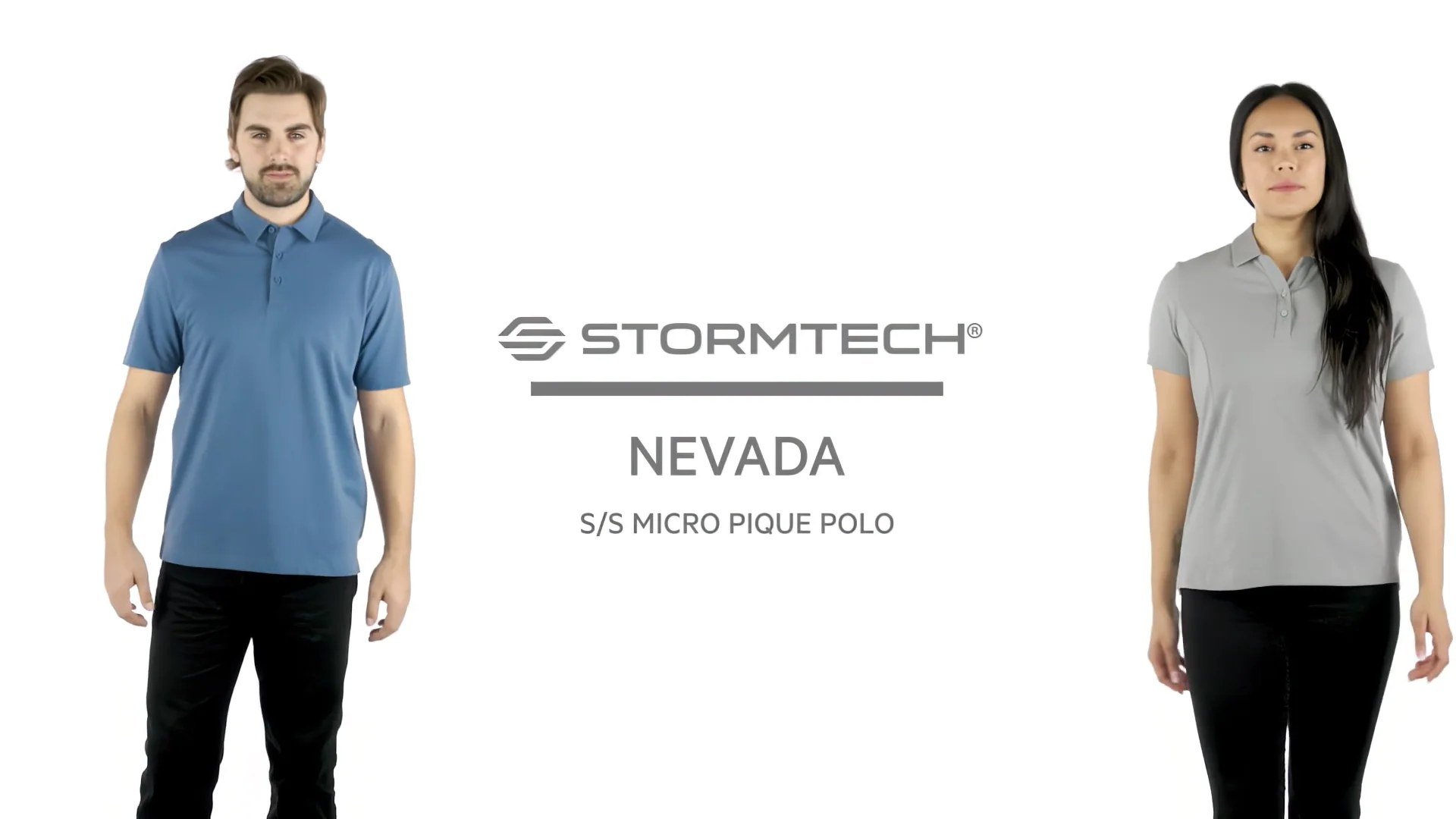 NEVADA S/S MICRO PIQUE POLO — PSX-6M | PSX-6W