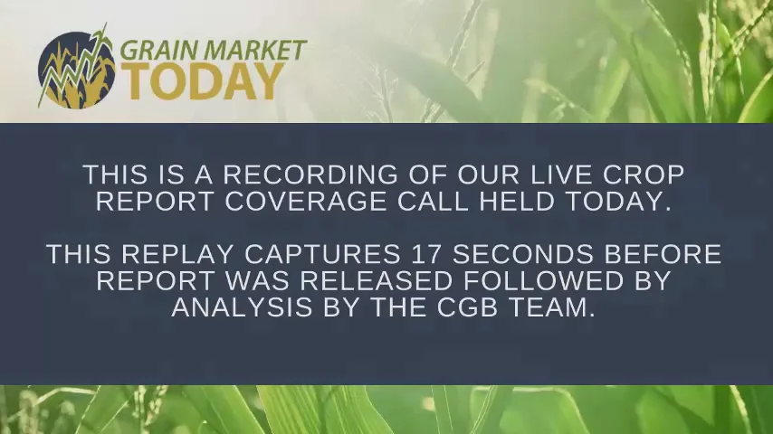 Live Crop Report Coverage 1.10.25