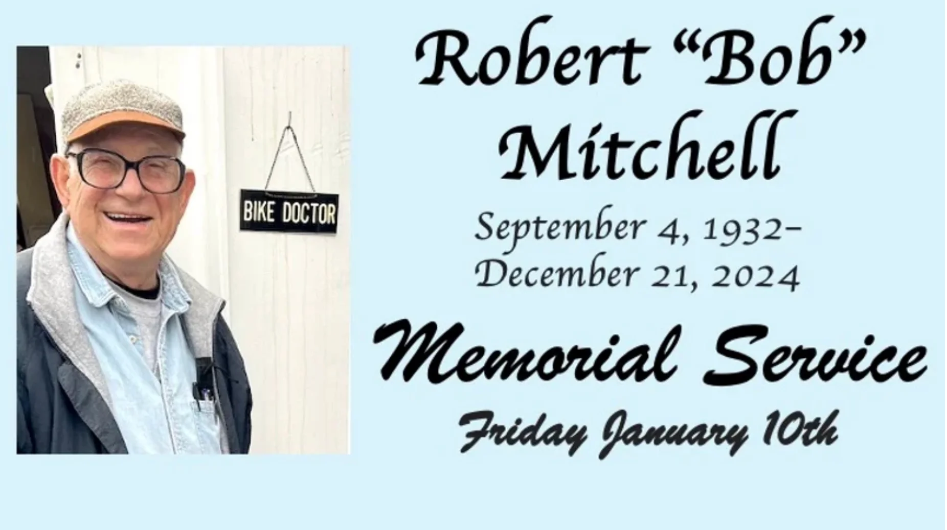 Bob Mitchell Memorial 01-10-2025