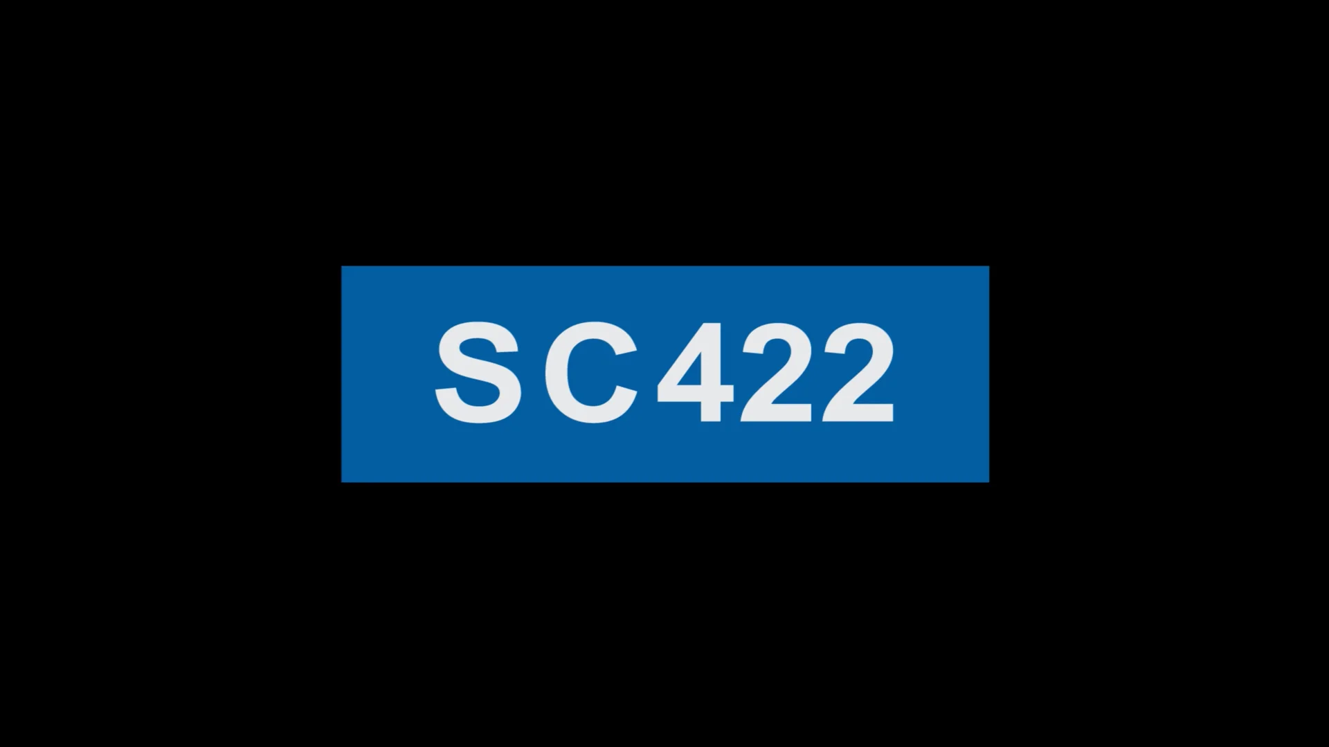 SC422 INTRO