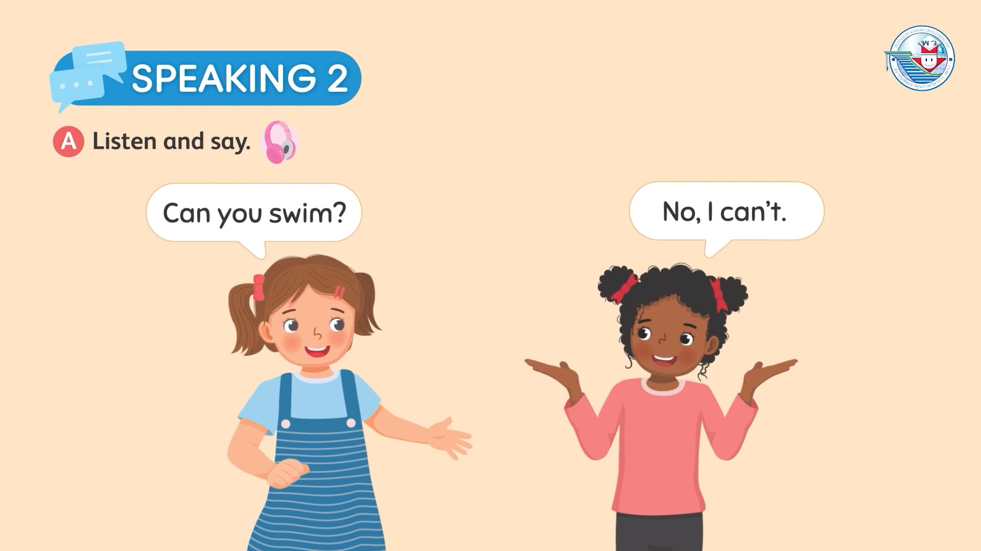 U.1 Yes, I Can! SPEAKING 2