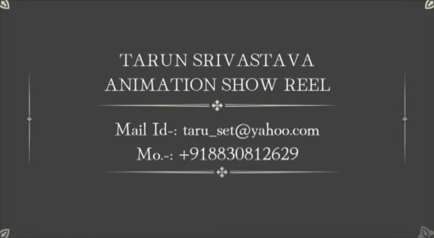 tarun_vfx and game animation