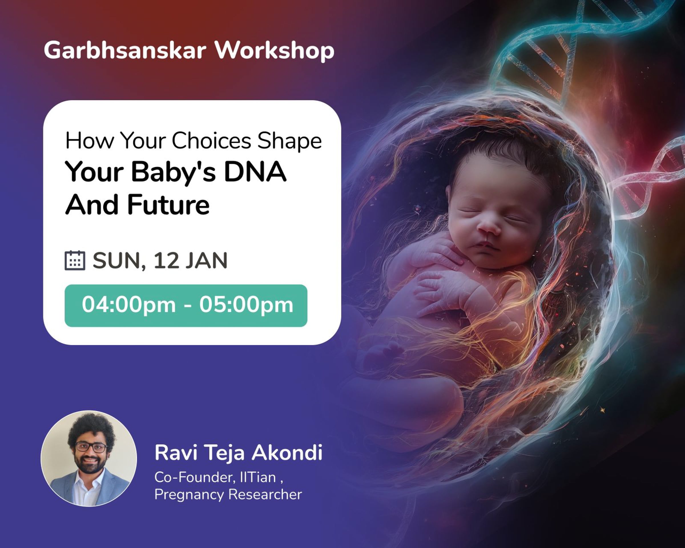 WCP - How Your Choices Shape Your Baby's DNA and Future