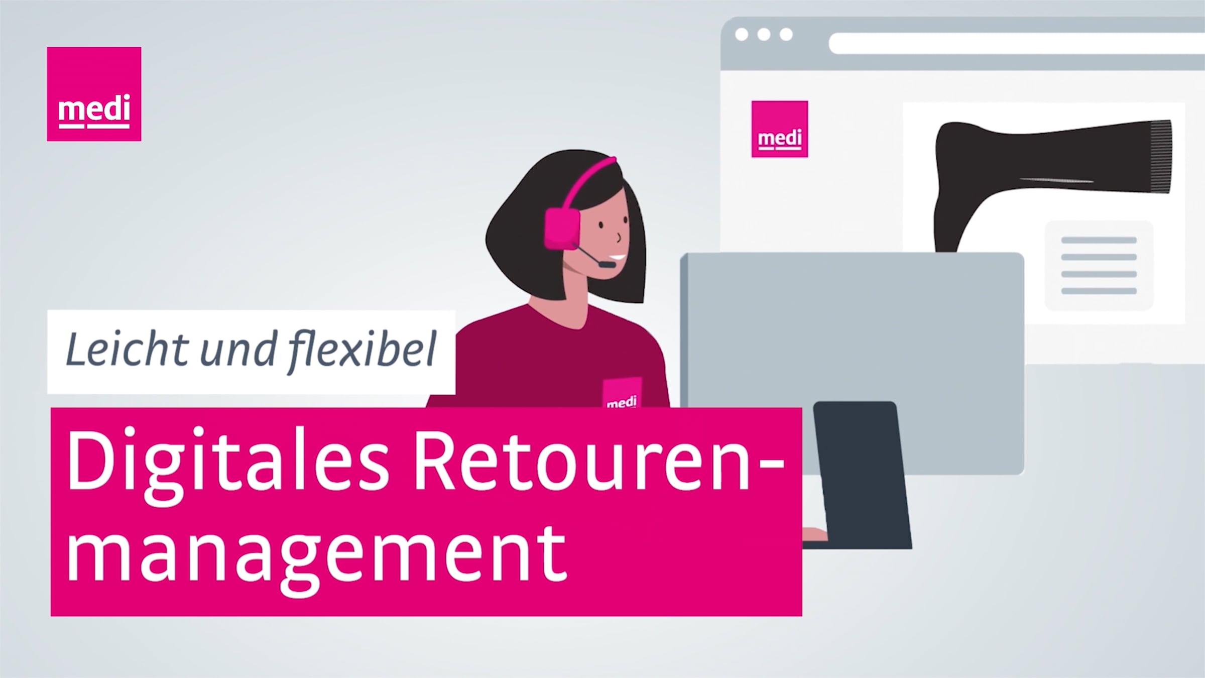 Das Digitale Retourenmanagement von medi