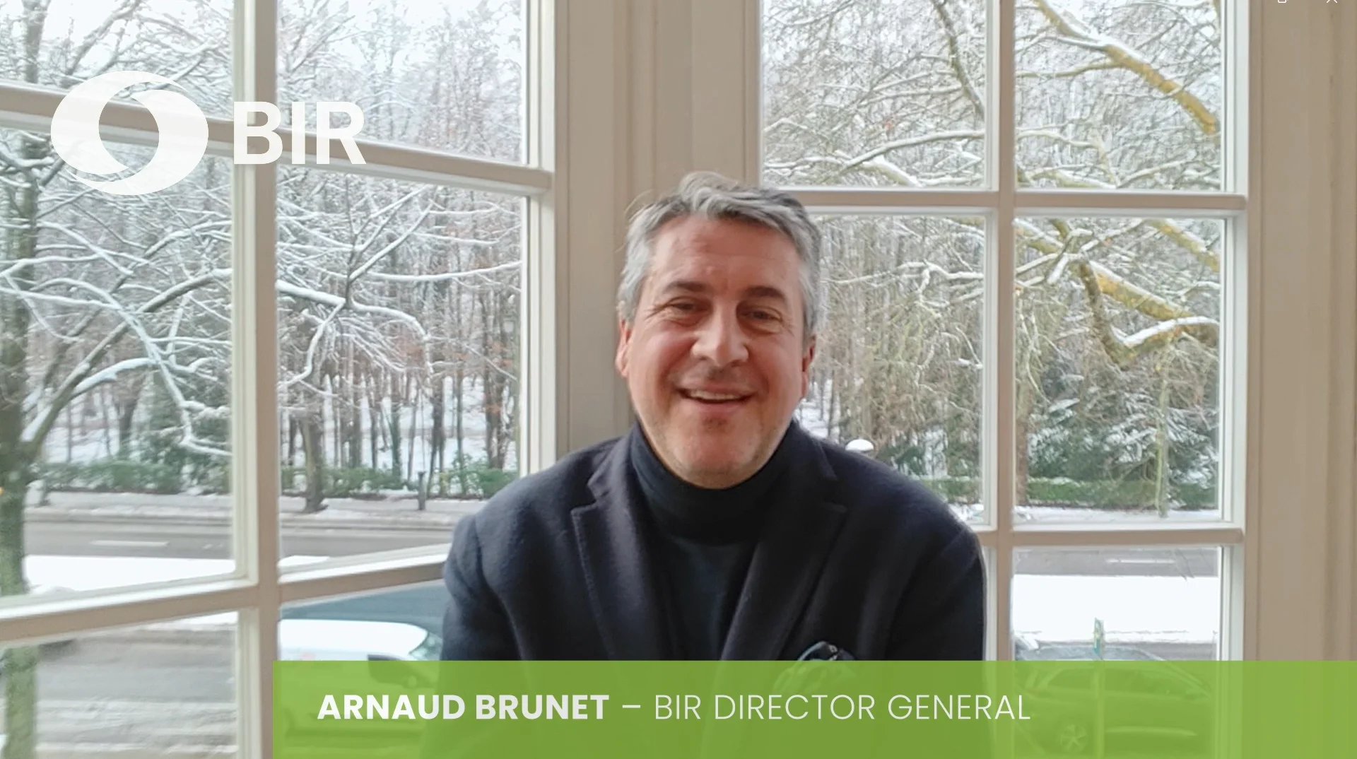 BIR New Year Message 2025 Arnaud Brunet - JAPANESE
