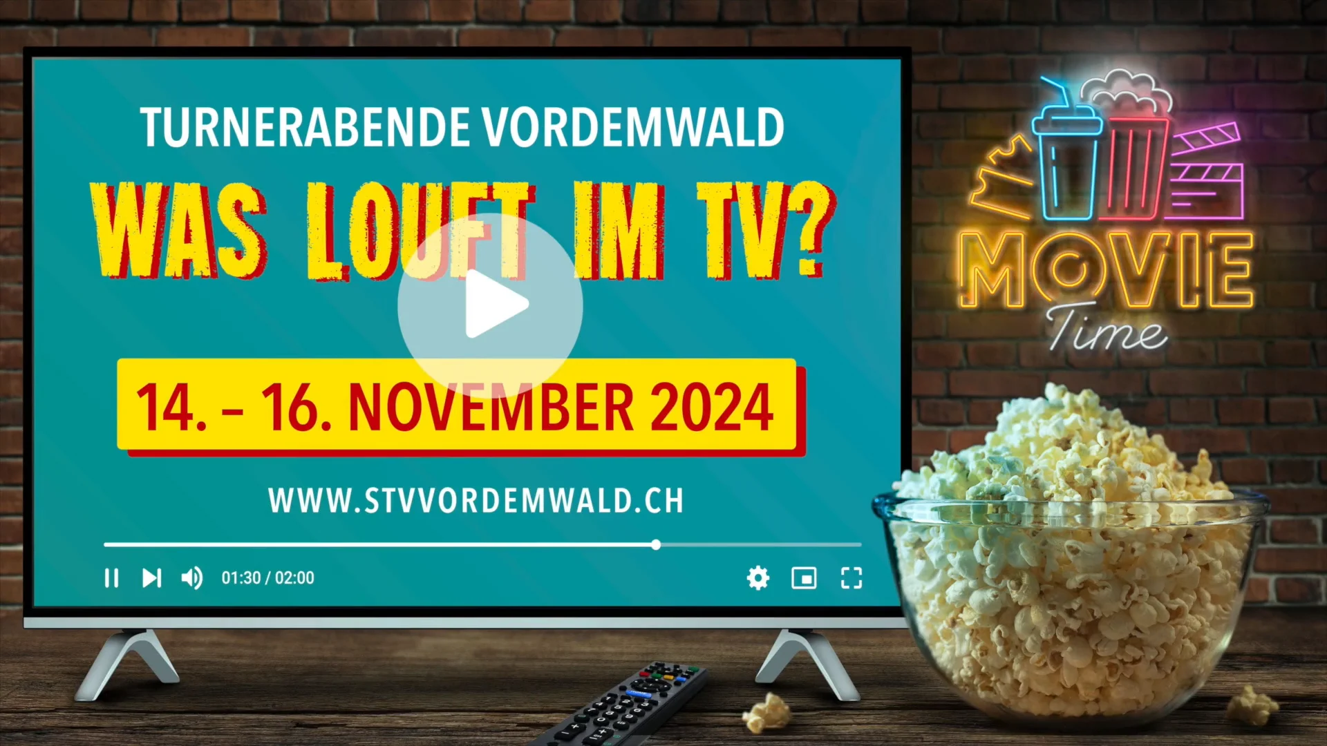 Turnerabende STV Vordemwald 2024 - Was louft im TV?