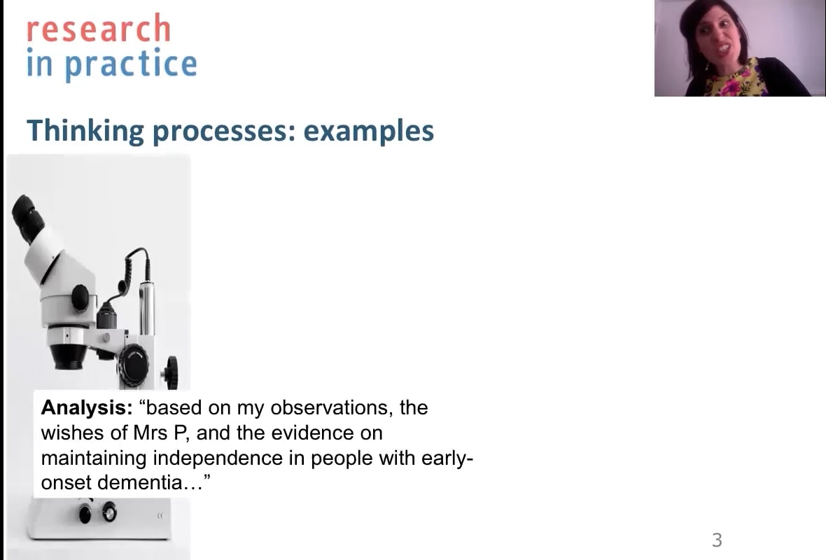 Thinking Processes Examples