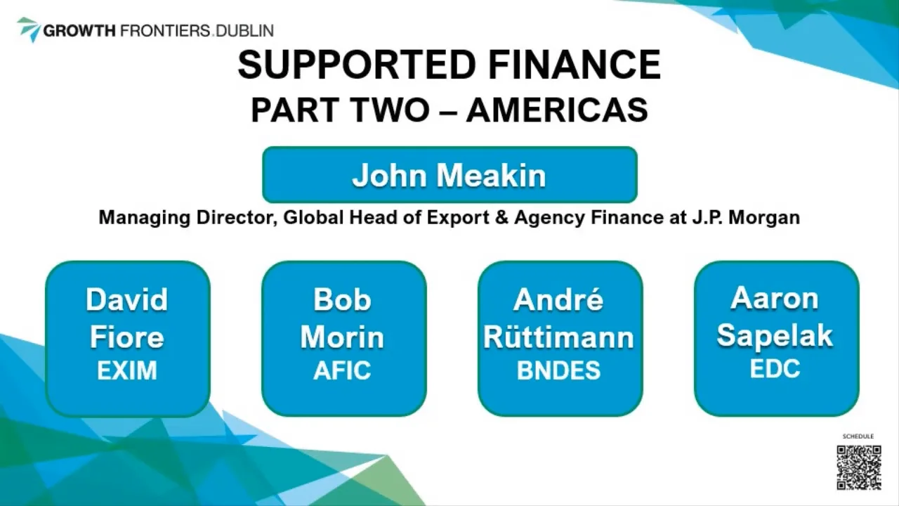 Supported Finance Panel Part Two - Americas - John Meakin