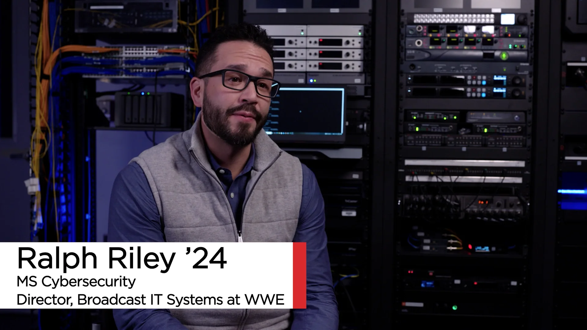 Online MS Cybersecurity | Ralph Riley ’24