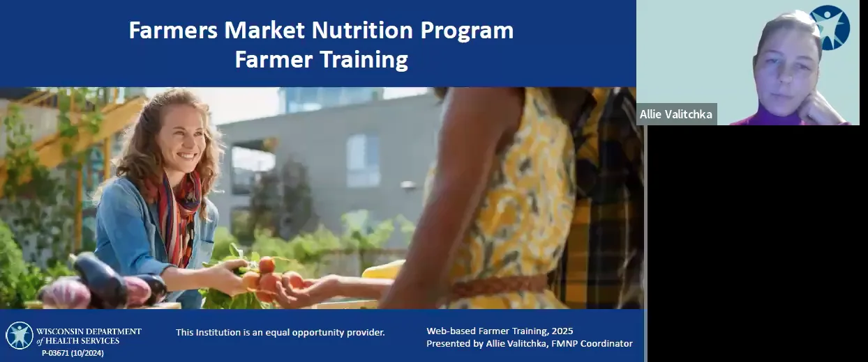 FMNP Farmer Training