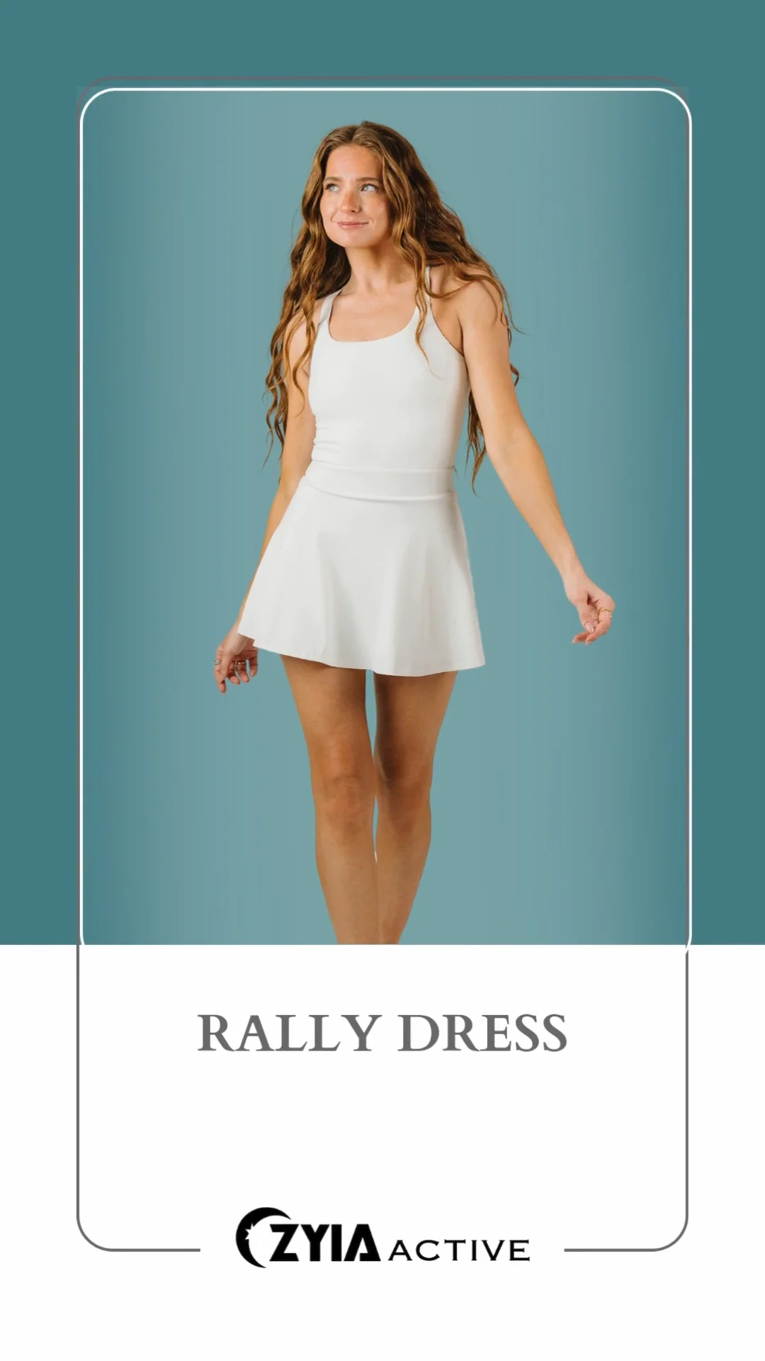 Rally Dress | Black #6353 | White #6454