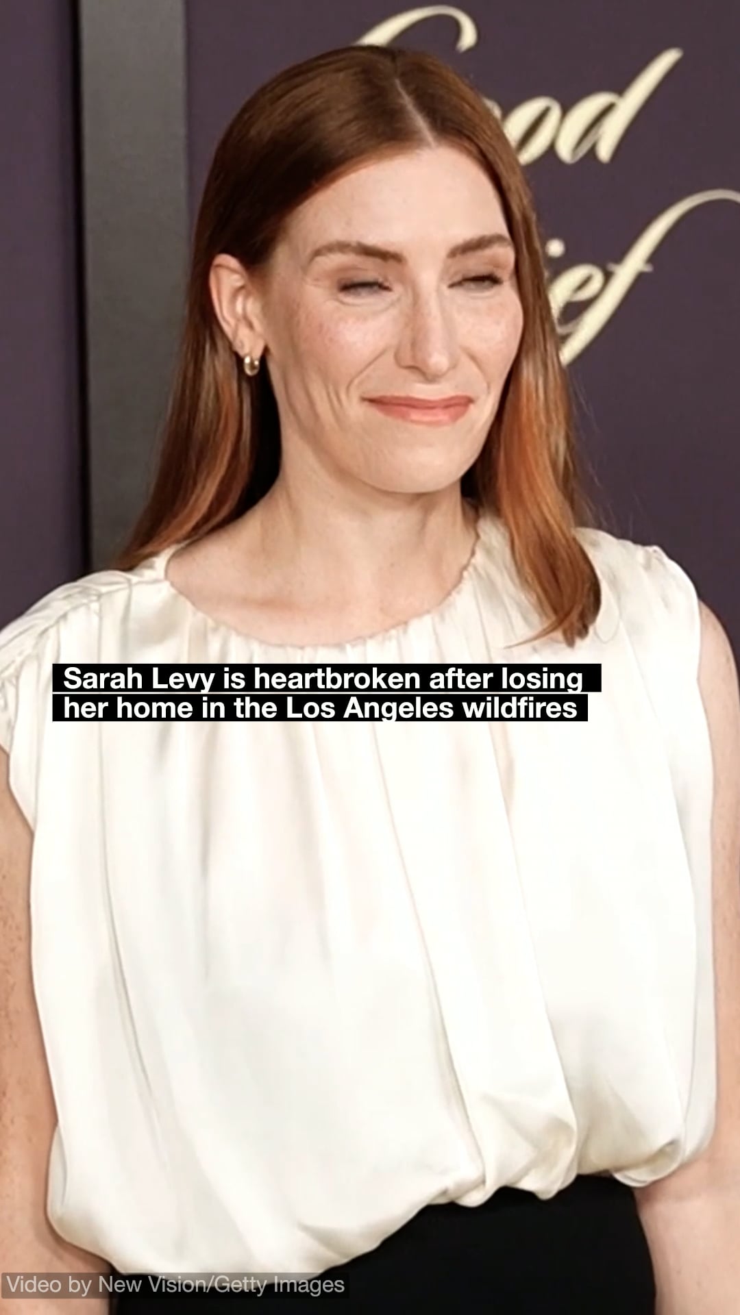 Sarah Levy says her 'heart so deeply aches' after losing home in LA fires