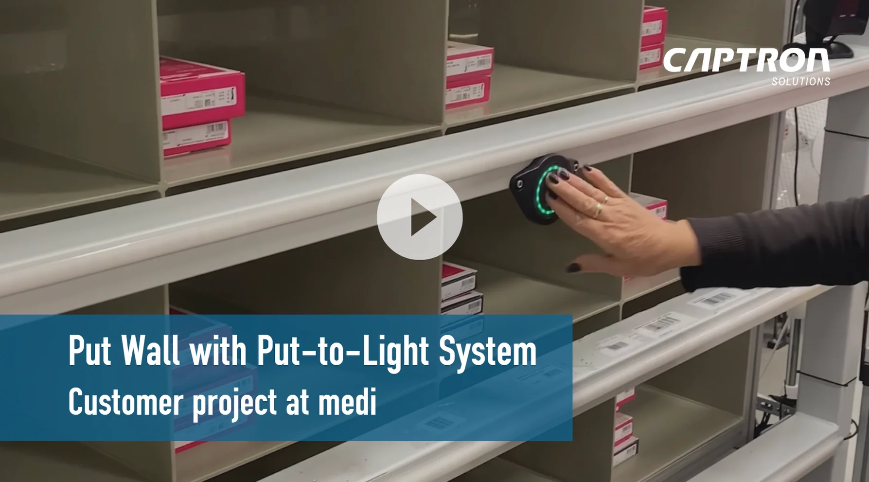 Put-to-Light System im Einsatz bei medi
