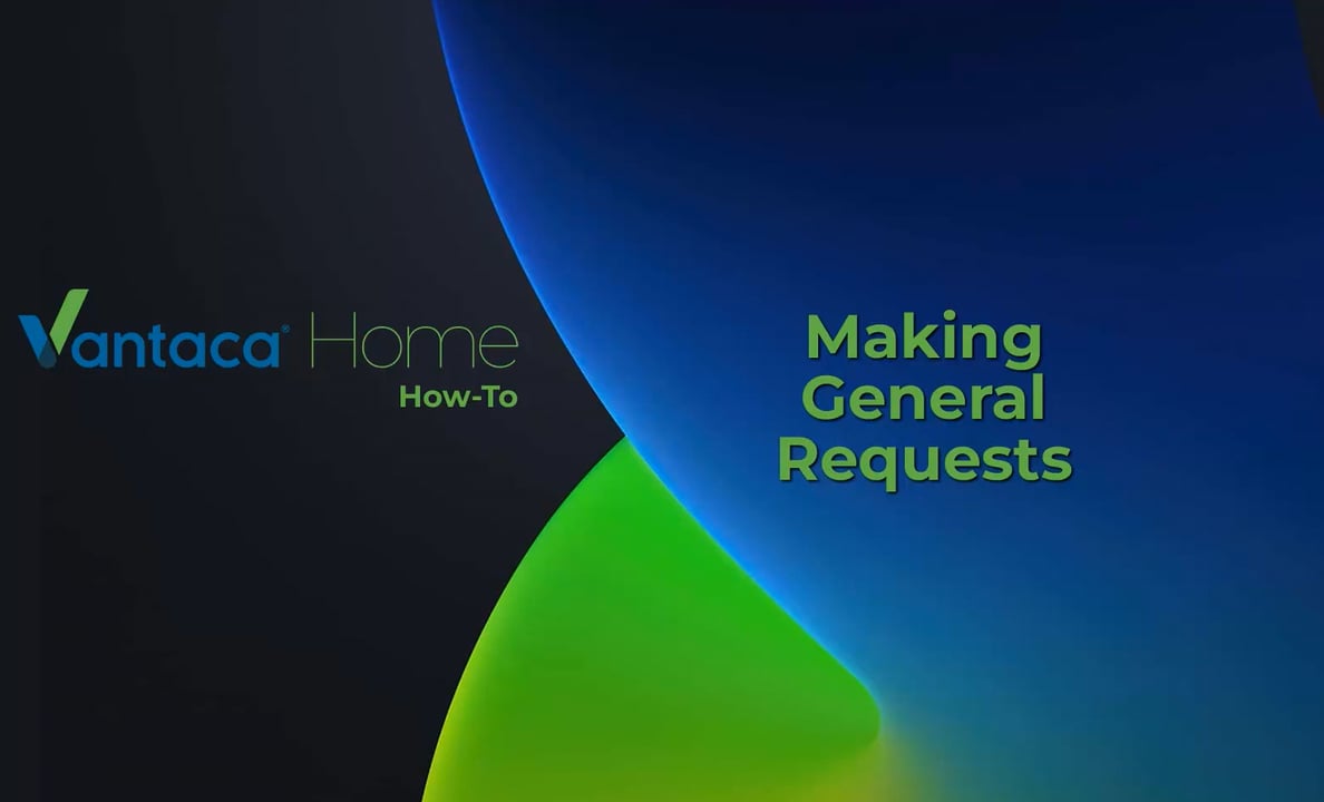 Submitting a General Request