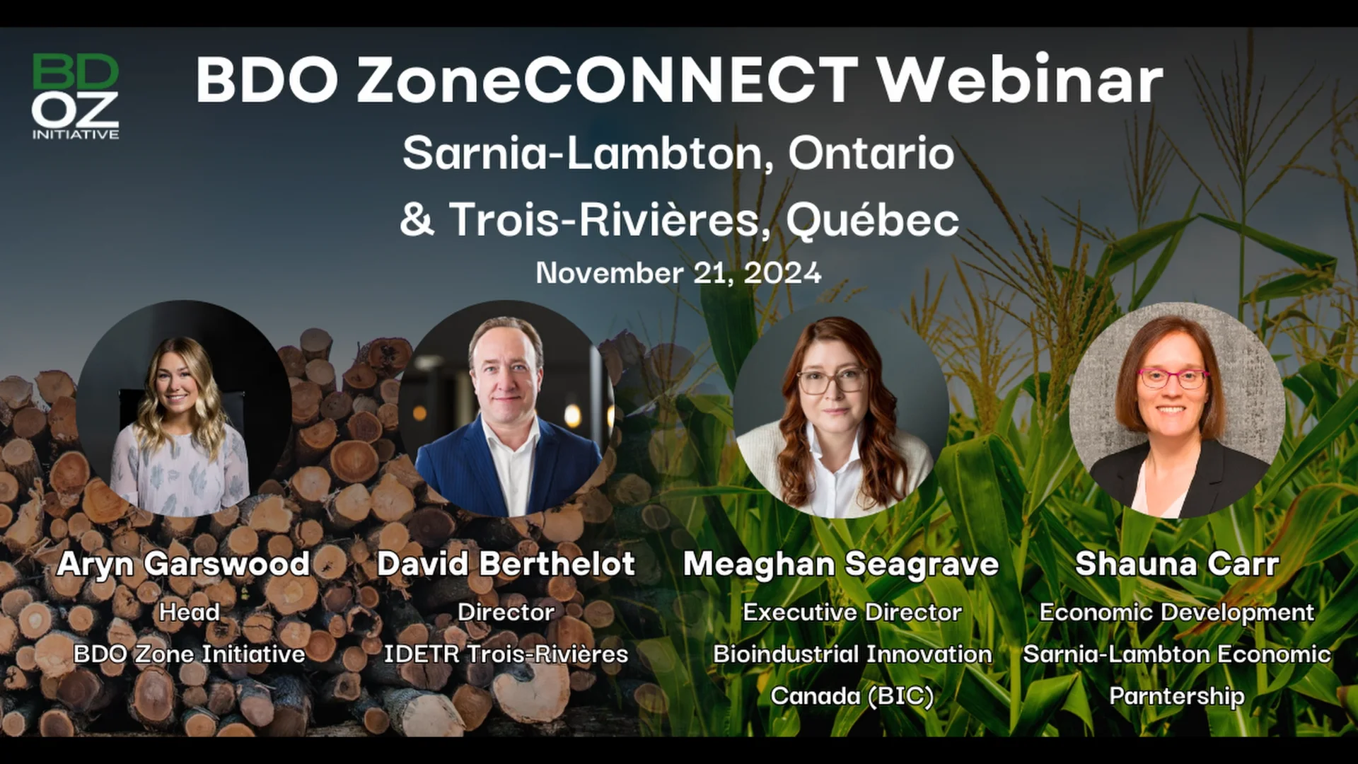BDO ZoneCONNECT Webinar | November 21, 2024 | Sarnia-Lambton, Ontario ...