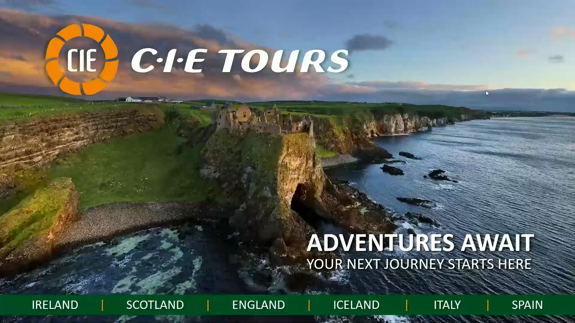 CIE Tours Group Webinar