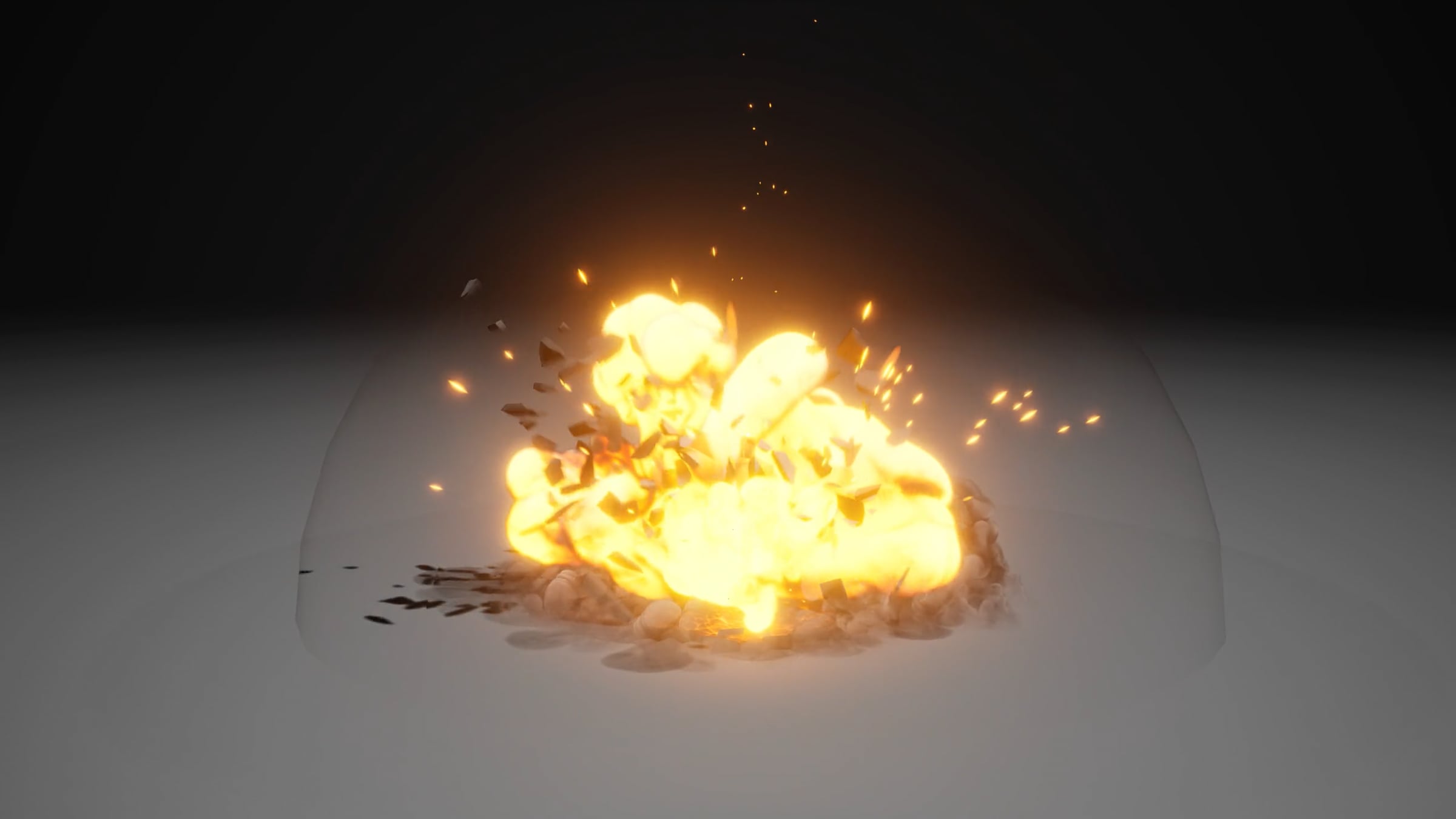 Fire Explosion Spell VFX