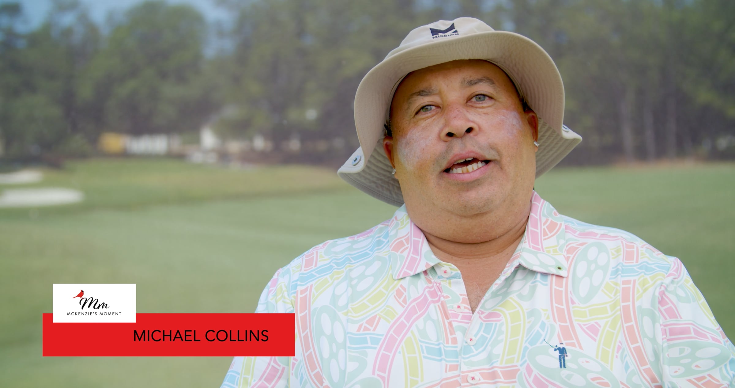 ESPN - THE CADDIE, MICHAEL COLLINS