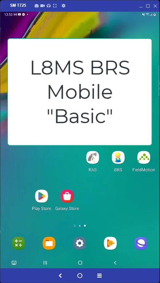 L8MS BRS Mobile - Basic User Guide