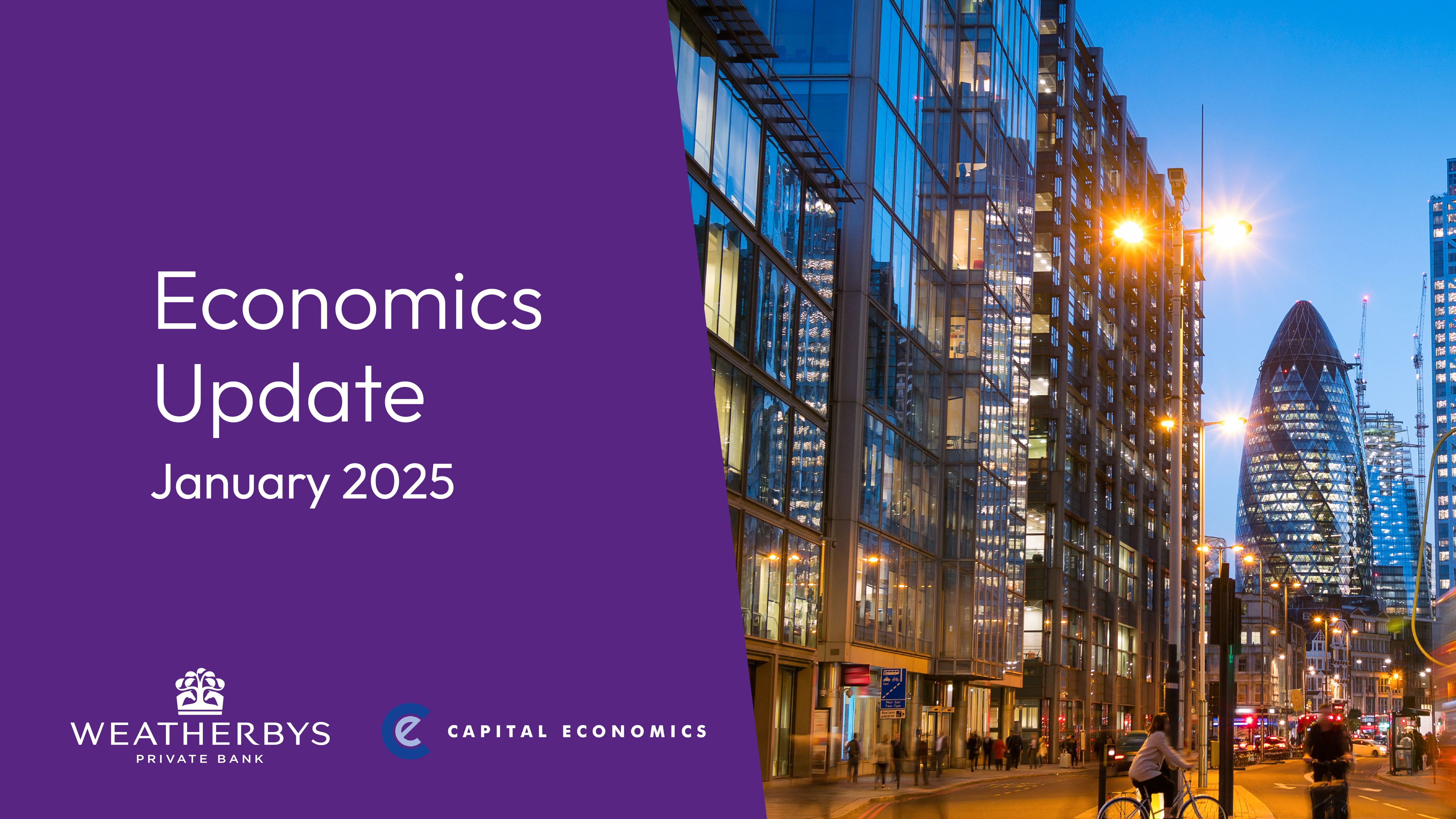 Weatherbys Private Bank Economics Update - January 2025