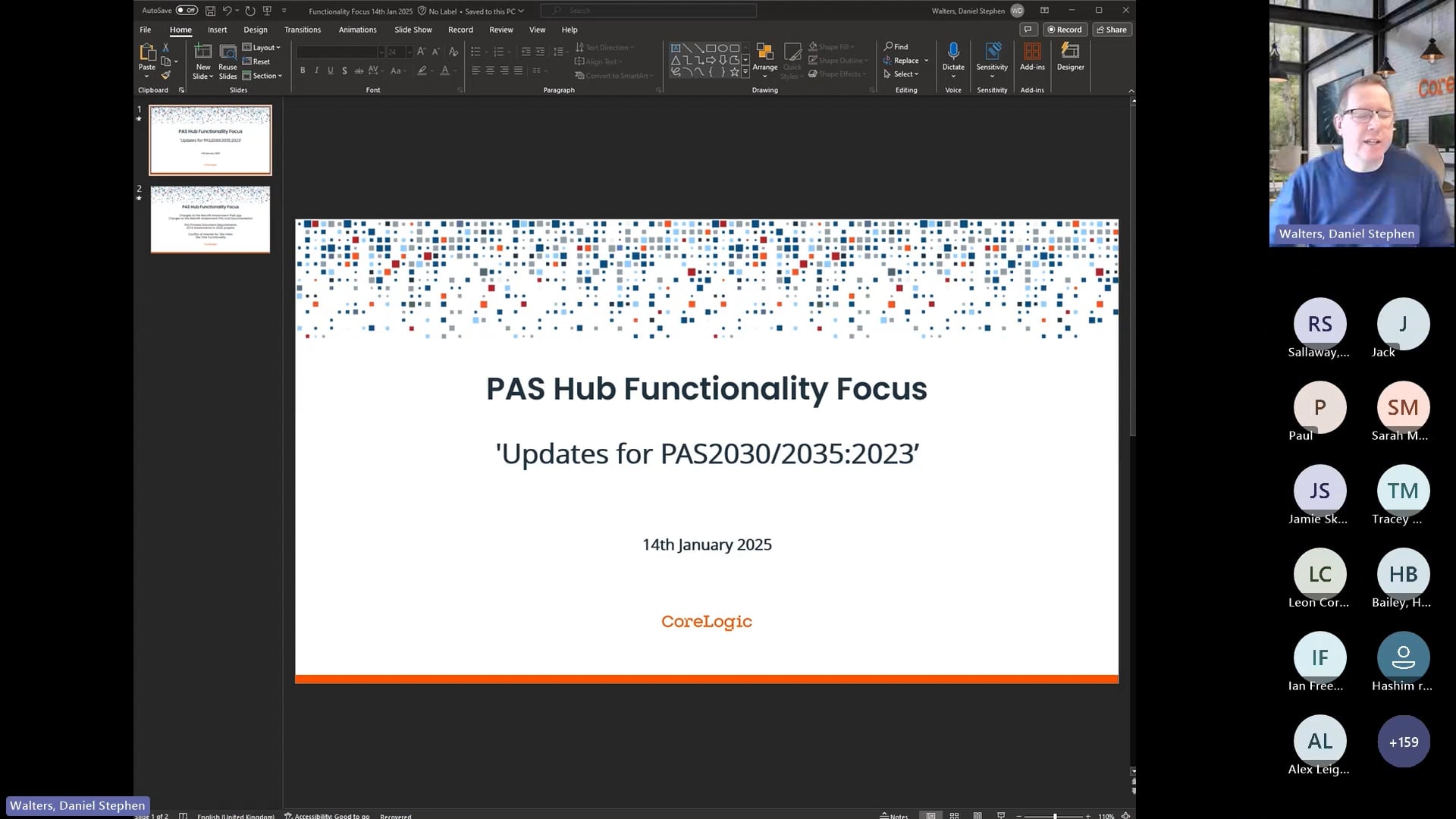 CoreLogic PAS Hub Functionality Focus Webinar (January 2025) | Videos ...