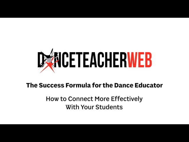 DanceTeacherWeb | Online Dance Classes | Videos - How to Connect More ...