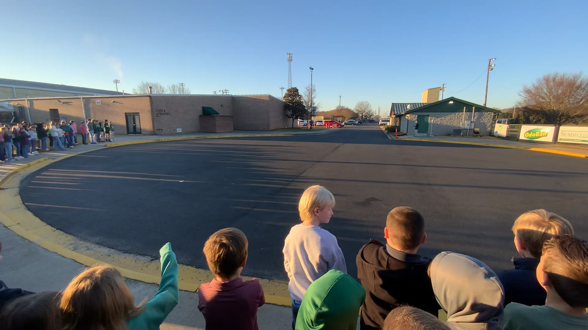A Special Visit by the Perry Fire Department