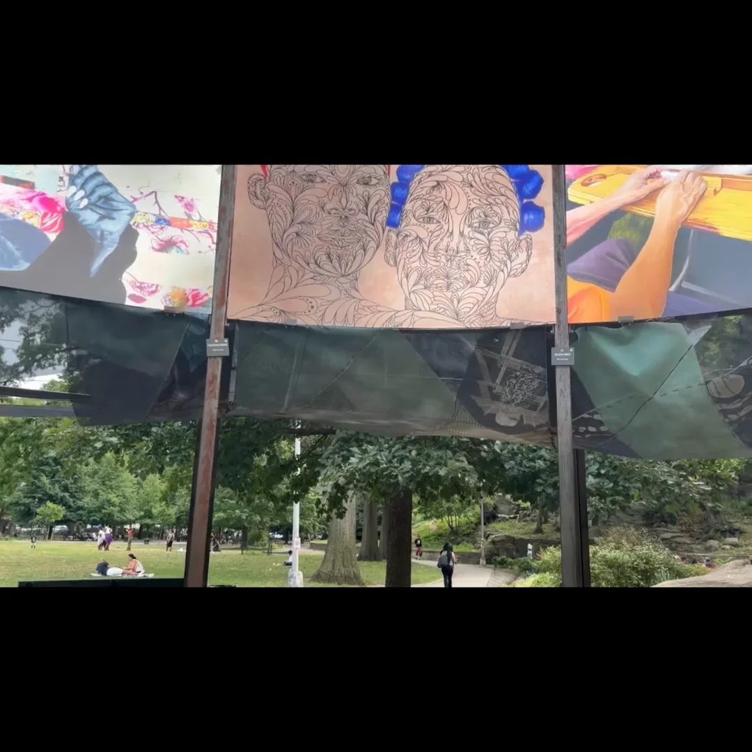 Represent! HNA Painted Threads Festival, Marcus Garvey Park, Harlem, NYC