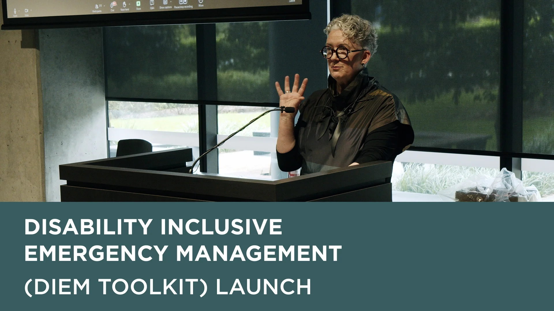 Disability Inclusive Emergency Management (DIEM) Toolkit Launch