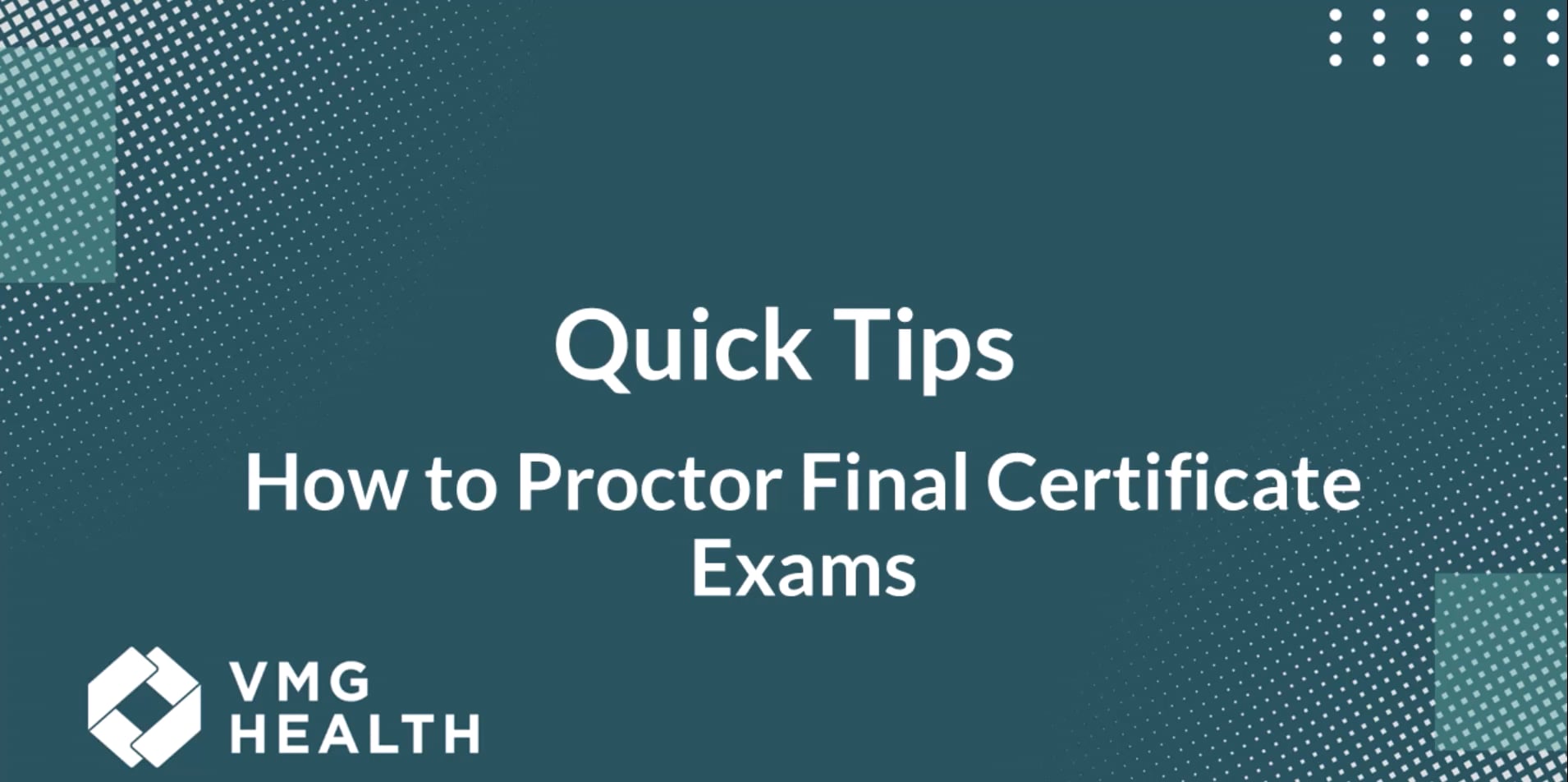 How to Proctor a Certificate Program Final Exam | Videos & Movies on Vimeo