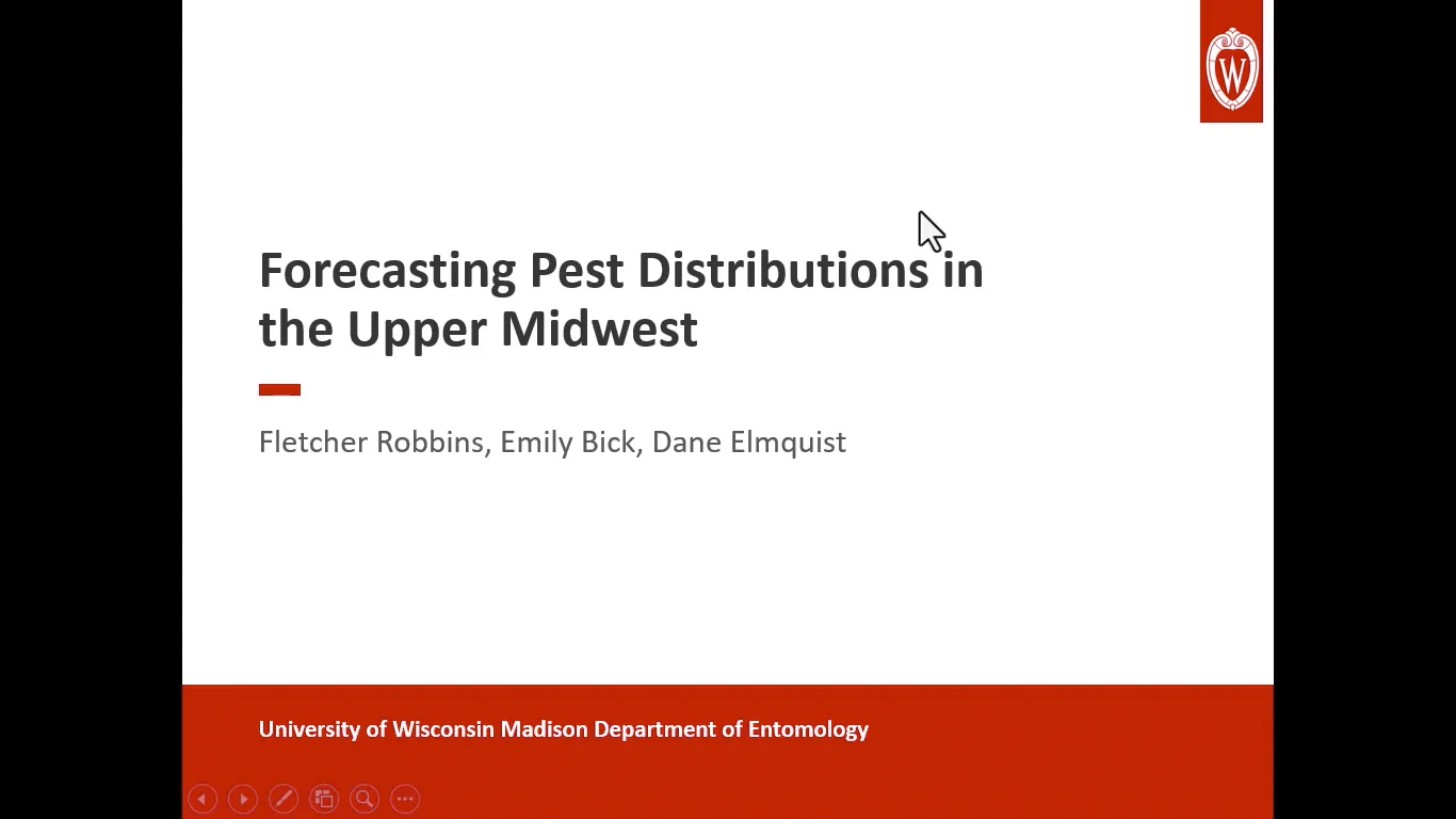 Forecasting Pest Distributions in the Upper Midwest