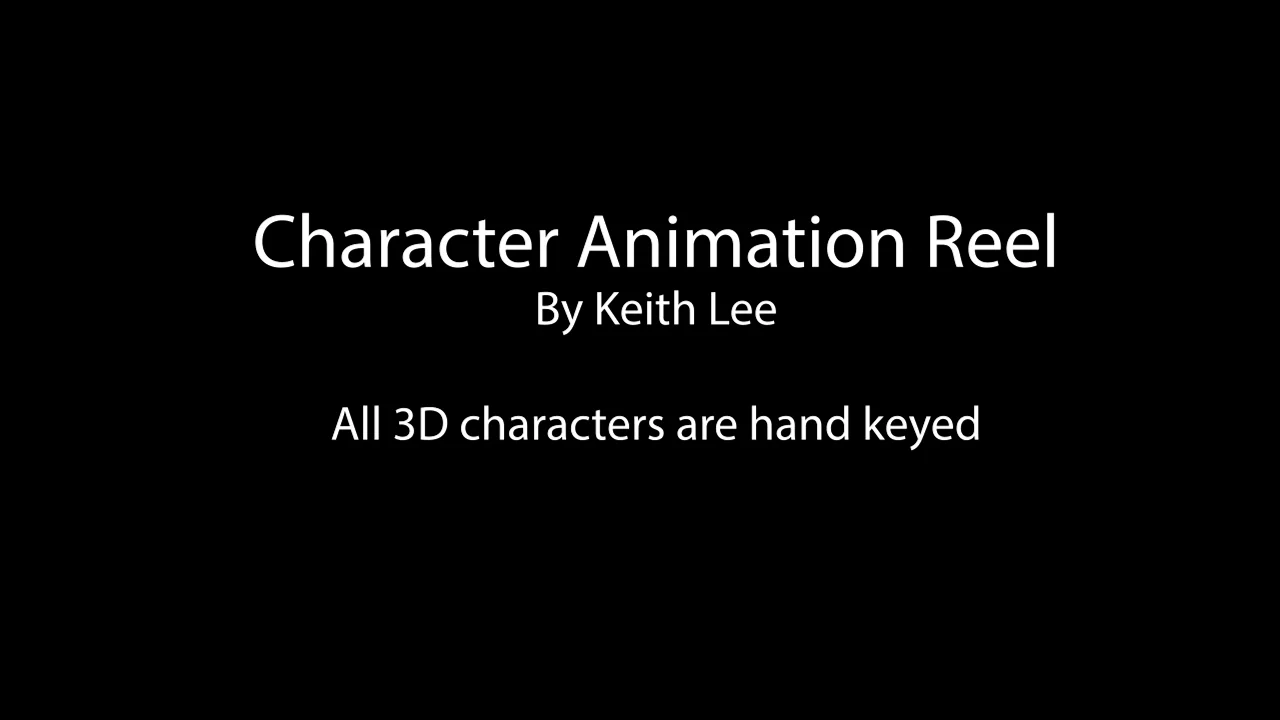 Character Animation Reel