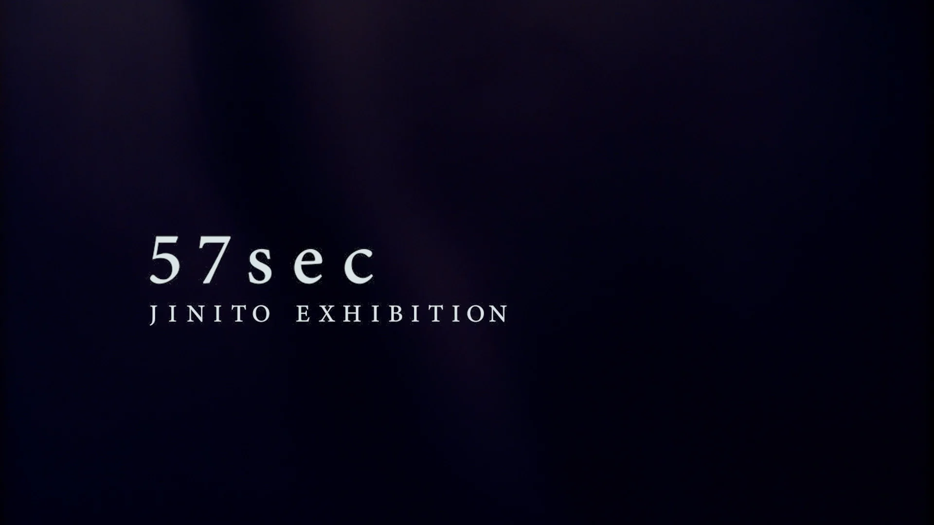 JIN ITO PHOTO EXHIBITION "57sec