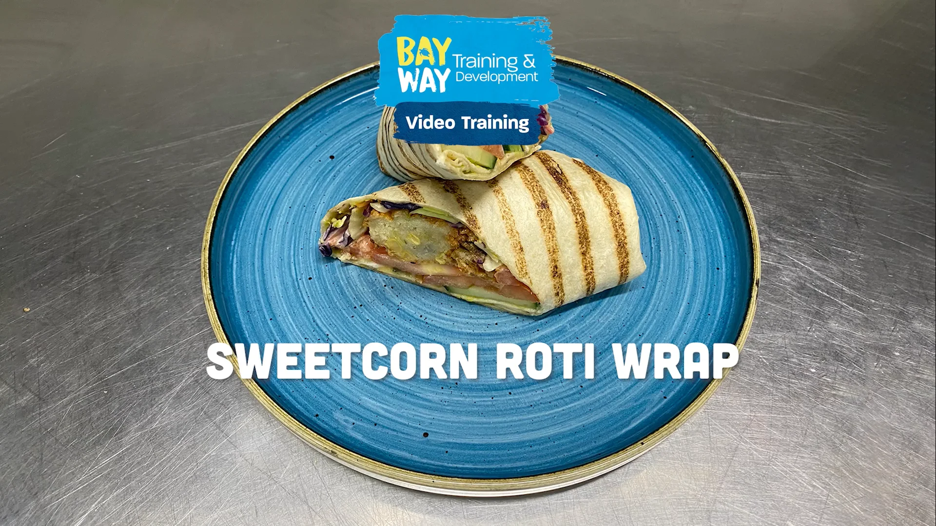 Sweetcorn Roti Wrap