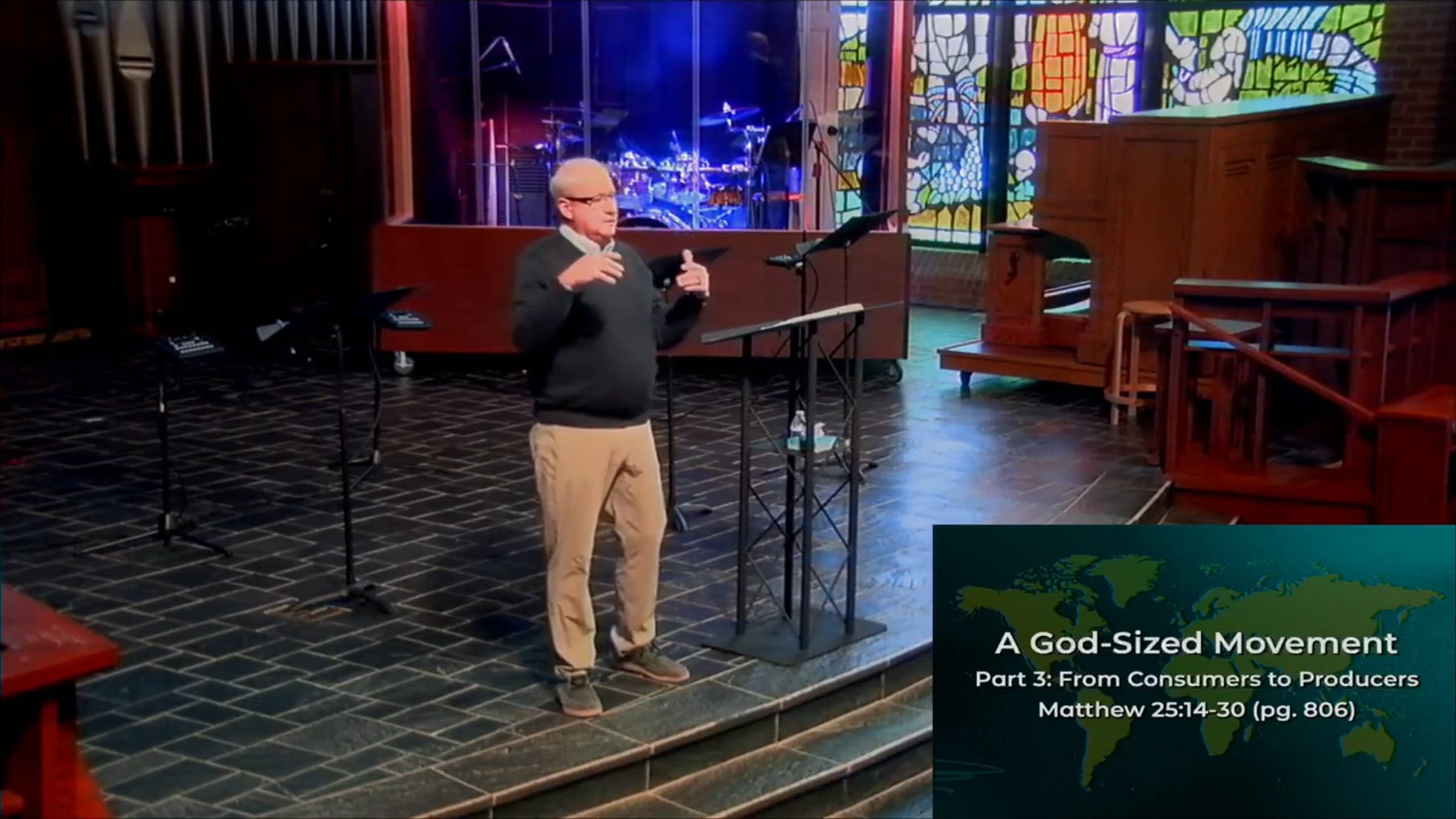 01/19/2024 9:00 a.m. Message: "God-Sized Movement - Part 3"